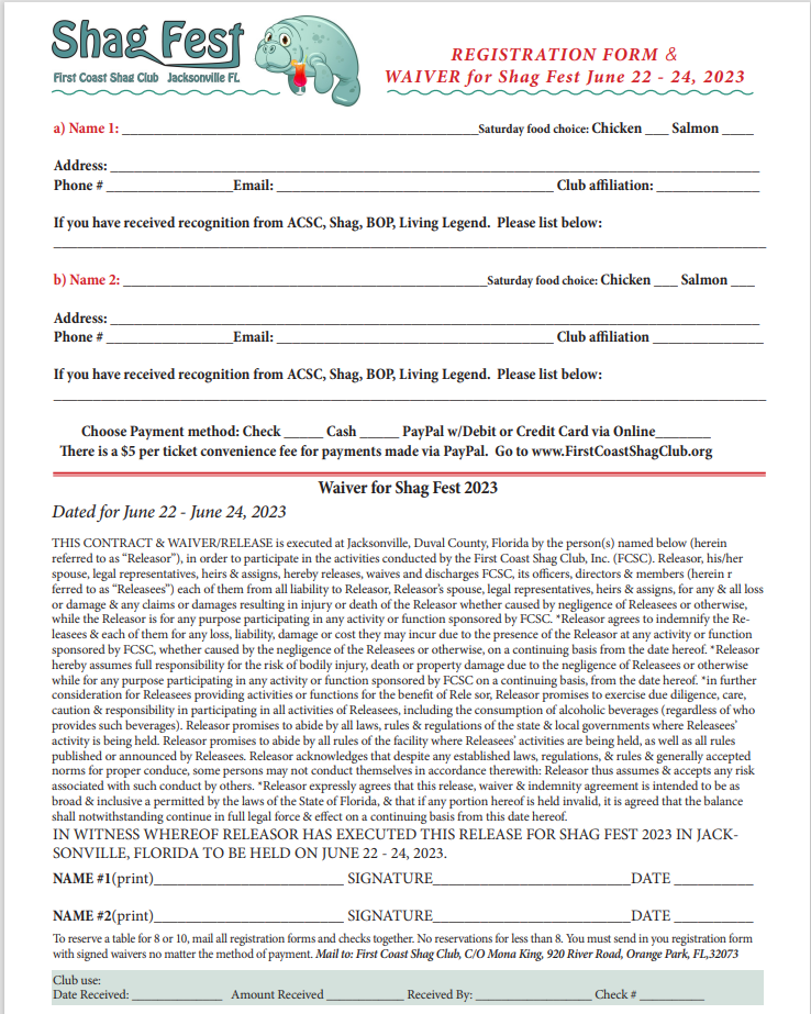 Events / Shag Fest | First Coast Shag Club