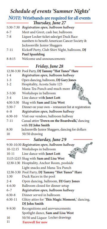 Events / Shag Fest | First Coast Shag Club